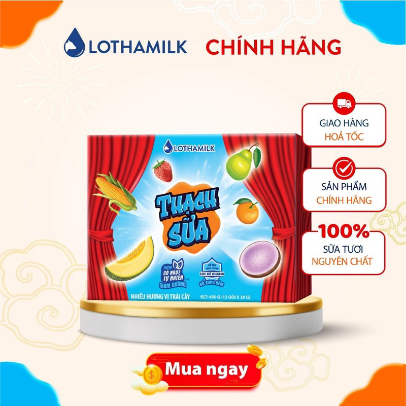 Lothamilk Milk Jelly Box 450g Mix 15x30g | Shopee Malaysia