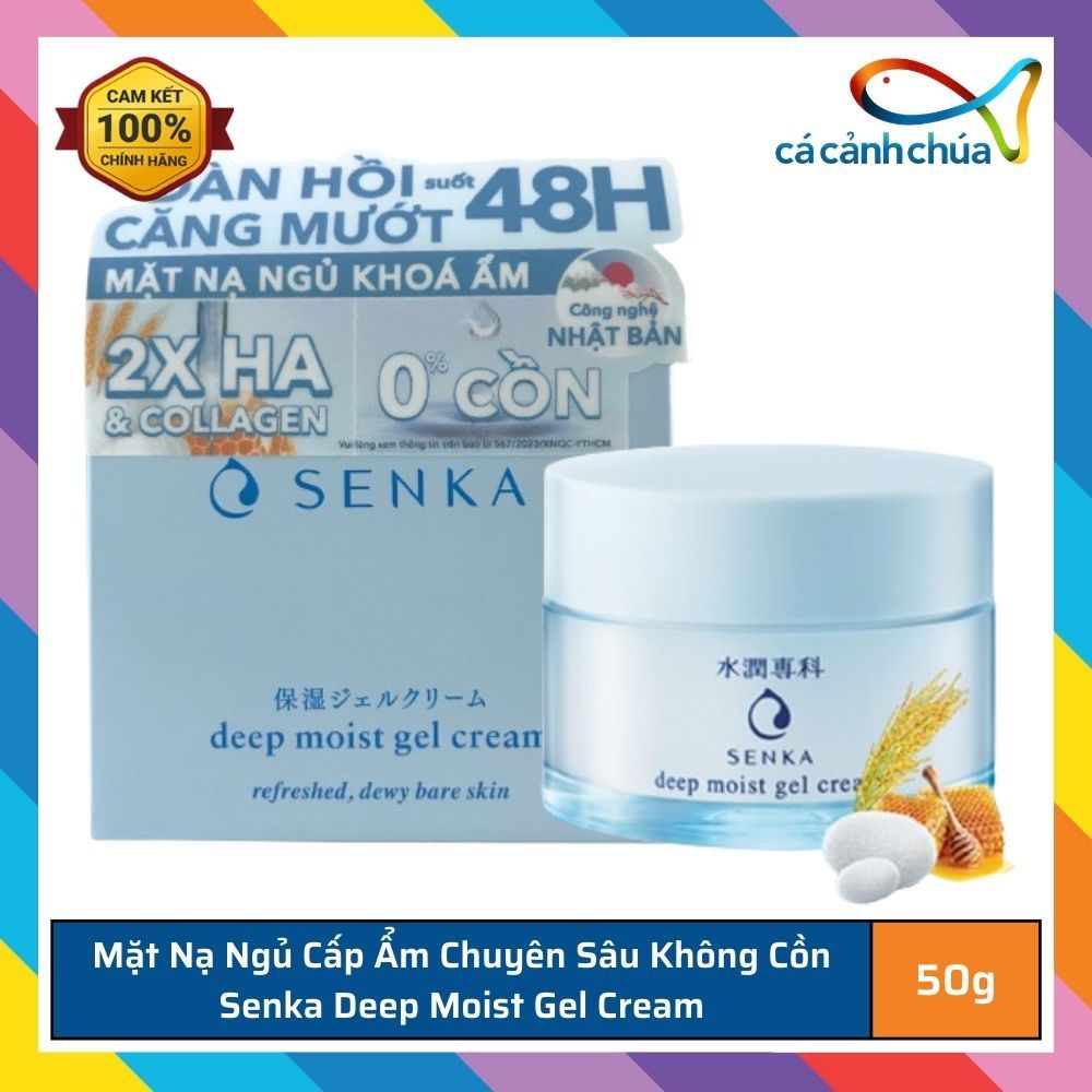 [ New model ] Senka Deep moist Gel Cream Intensive Moisturizing ...