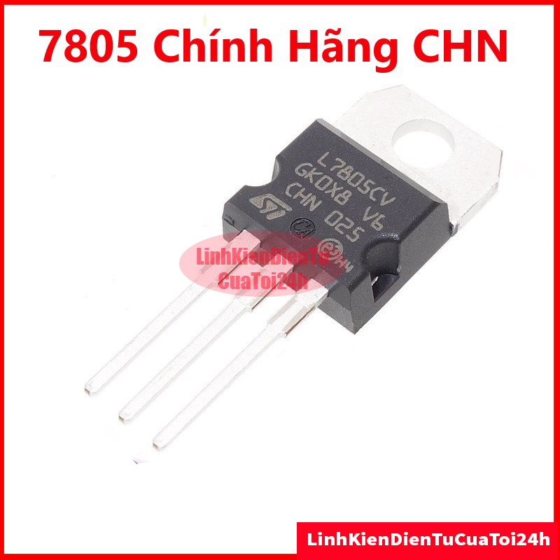 Power Stabilizer IC 5V 7805 L7805 L7805CV LM7805 7805CV 1.5A TO-220 ...