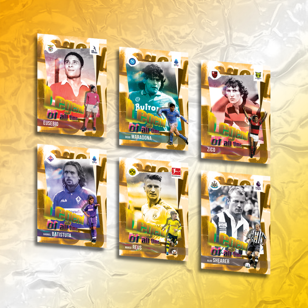Legend OF ALL TIME Soccer Card | Sky LABELS | Reus Lewandowski Maradona ...