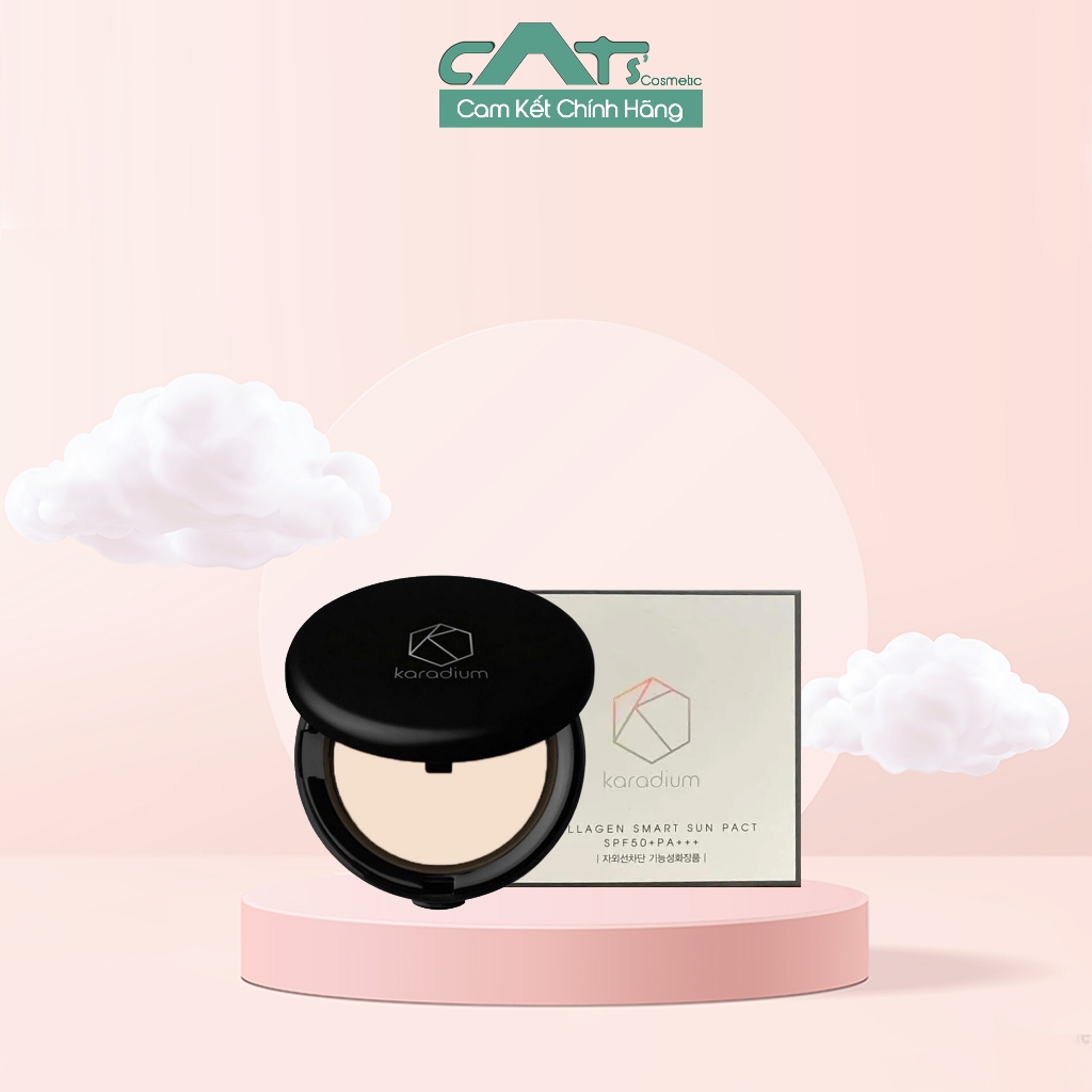 Karadium Collagen Smart Sun Pact SPF50+/PA++ Korean Oil Alkaline Powder 11g | Shopee Malaysia