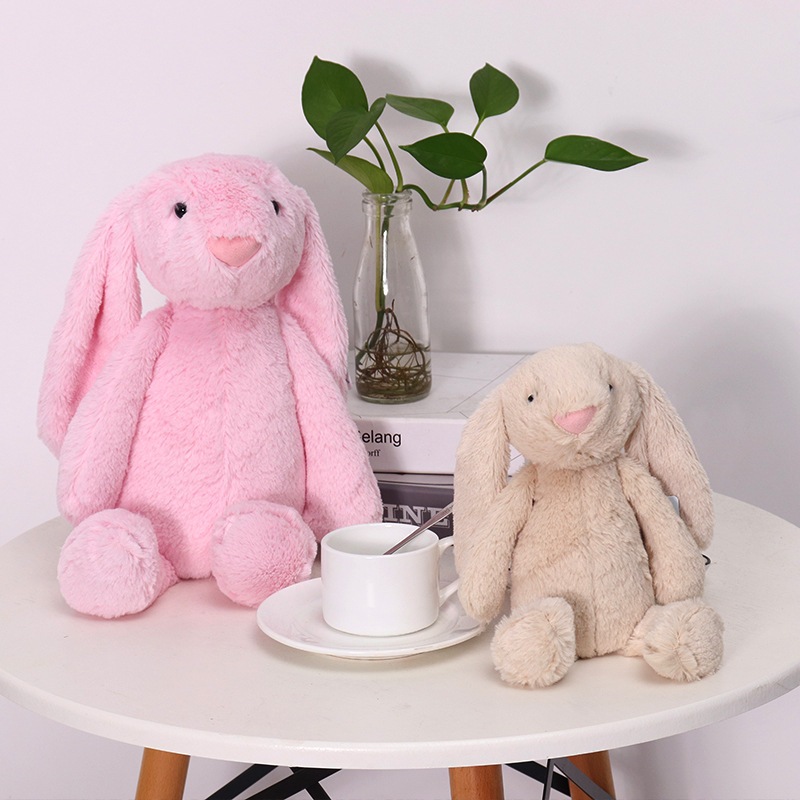 Jellycat Bunny Long Eared Rabbit Teddy Bear Cute Cartoon Rabbit Stuffed ...