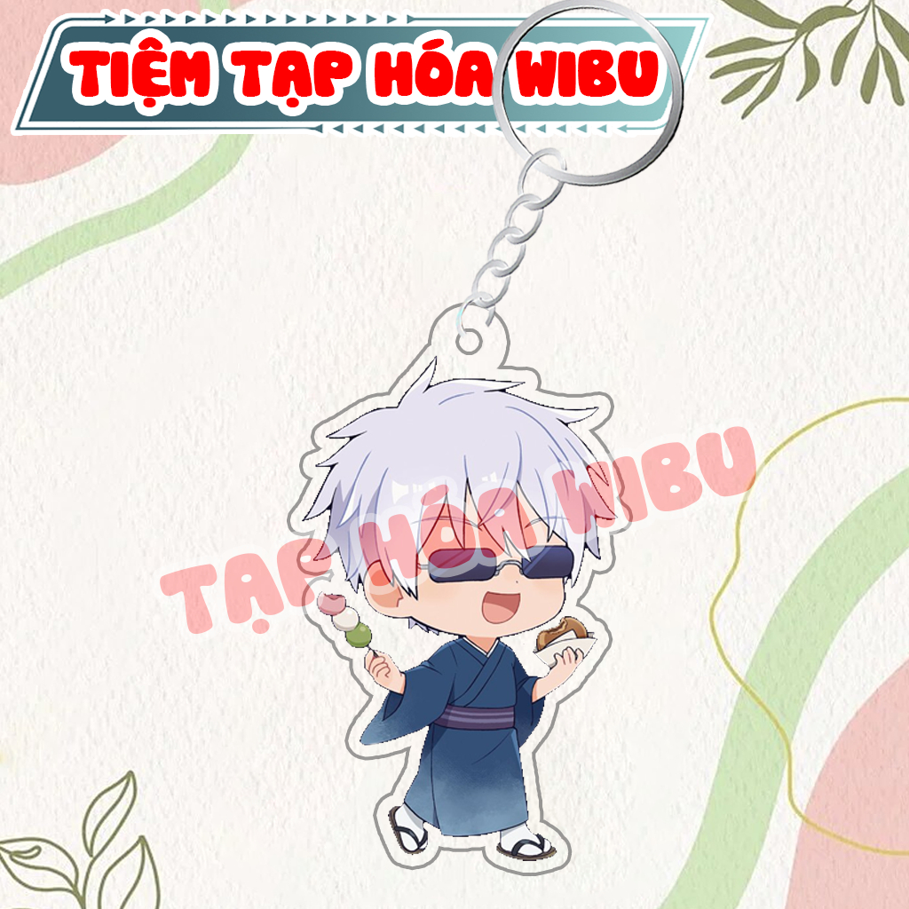 Acrylic Jujutsuuka Key Chain Gojo Sukuna Geto Nanami chibi Anime Manga ...