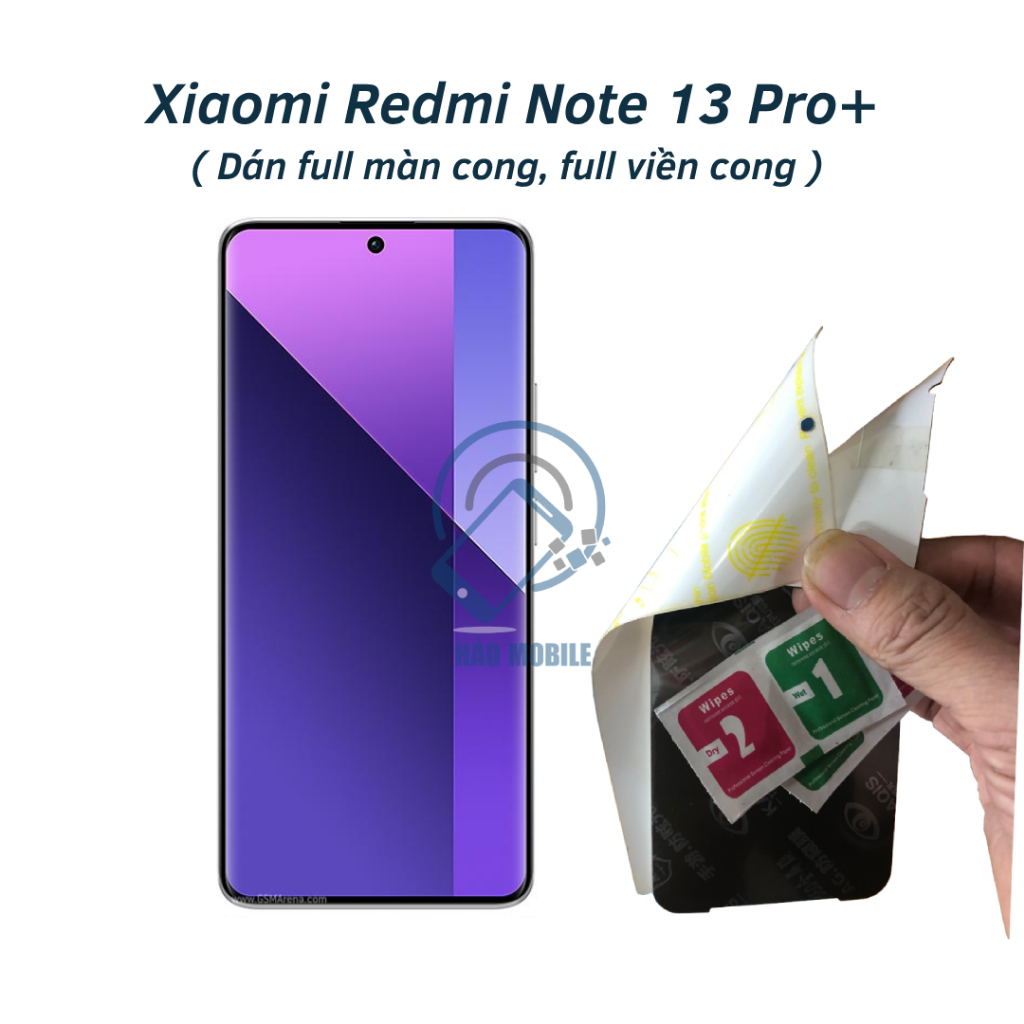 Ppf sticker for Xiaomi Redmi Note 13 Pro+ (Redmi Note 13 Pro plus) is ...