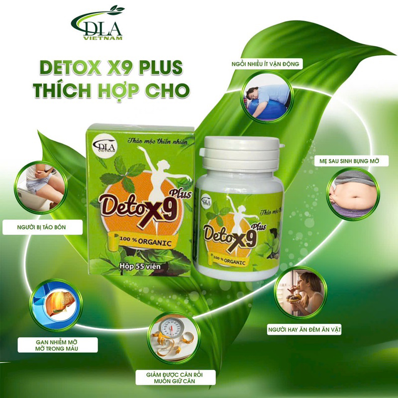 Detox x3 specializes in reducing belly fat (box of 55 pills) | Shopee ...