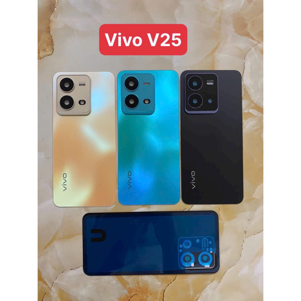 Vivo V25 genuine glass back (with orange glass cluster) | Shopee Malaysia