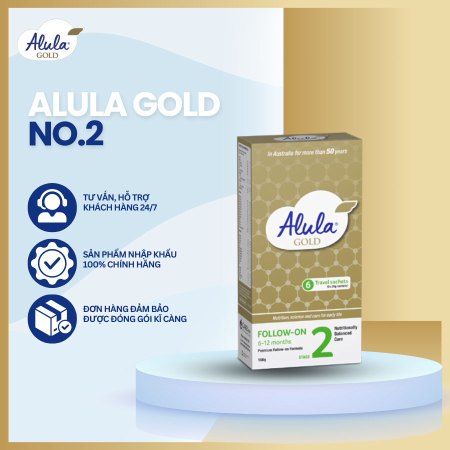 Alula Gold Stage Milk Powder No. 2 Vitamin and Mineral Supplement for ...
