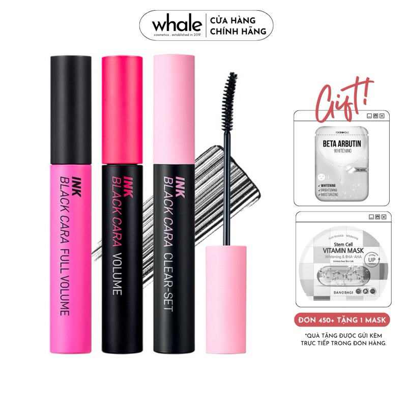 (Peripera) Peripera Ink Black Cara Natural Eyelash Curling Mascara 8g | Shopee Malaysia