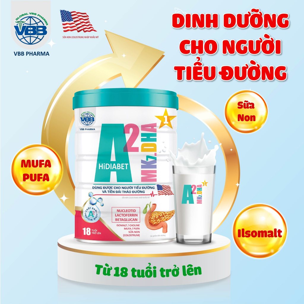 Milk Powder For Diabetics- A2 Diabetes 900g | Shopee Malaysia