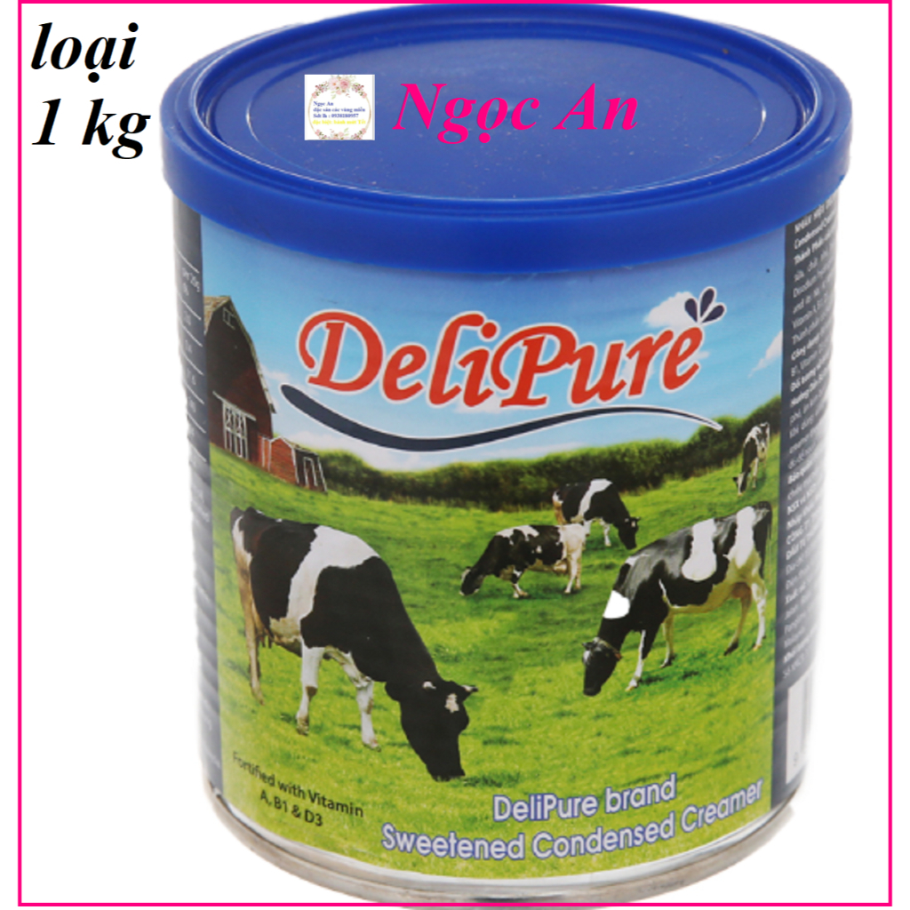 Delipure Whole Cream Condensed Milk - Carton Of 12 Boxes X 1KG (Noc AN ...