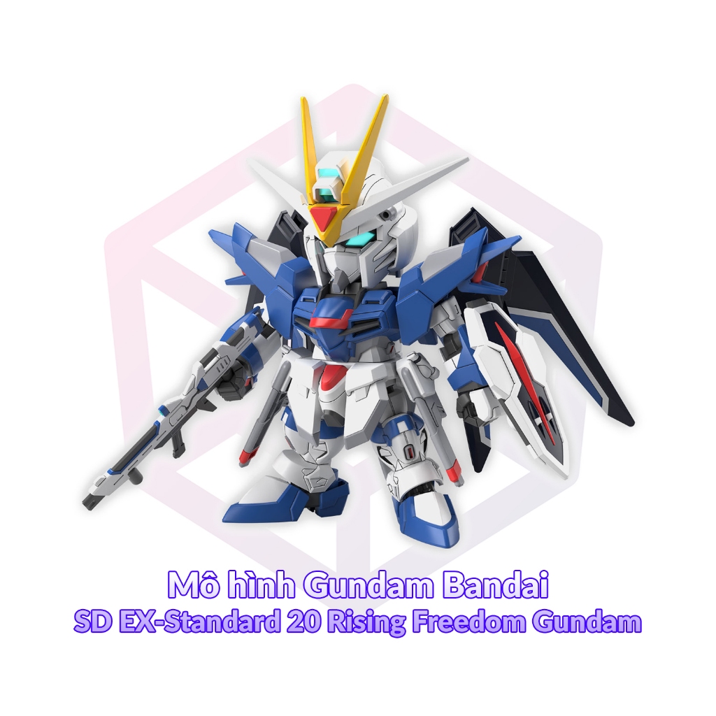Gundam Model Bandai SD EX-Standard 20 Rising Freedom Gundam [GDB] [BSD] | Shopee Malaysia