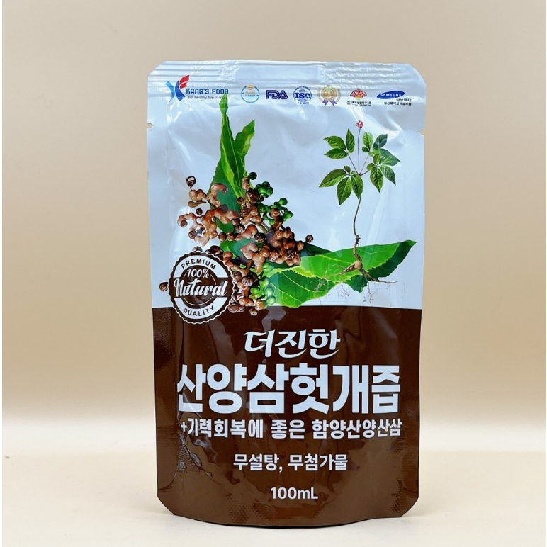 Korean liver-cooling ginseng water - hovenia drink to detoxify the ...