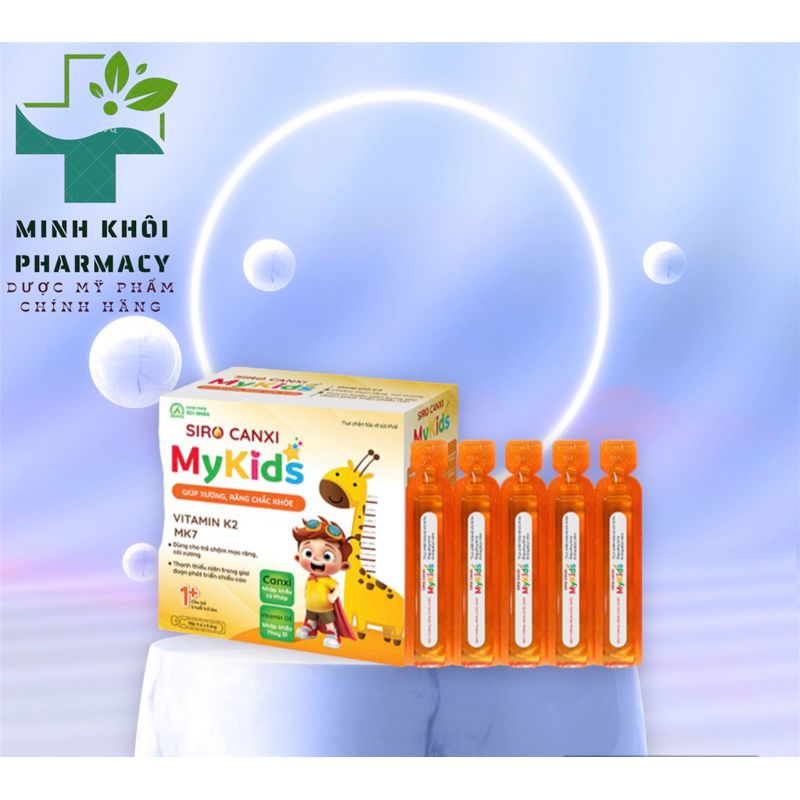Mykids Ich Nhan calcium syrup for babies - Supports strong bones and ...