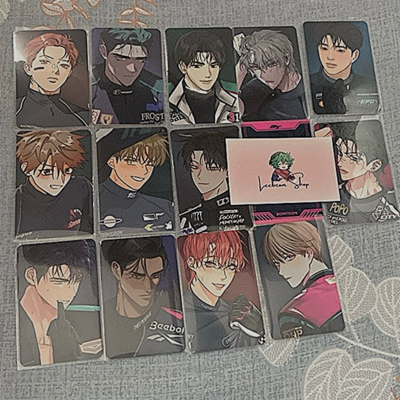 [OFF Item] Full set of corner cards, printed photos Bomtoon Calendar ...