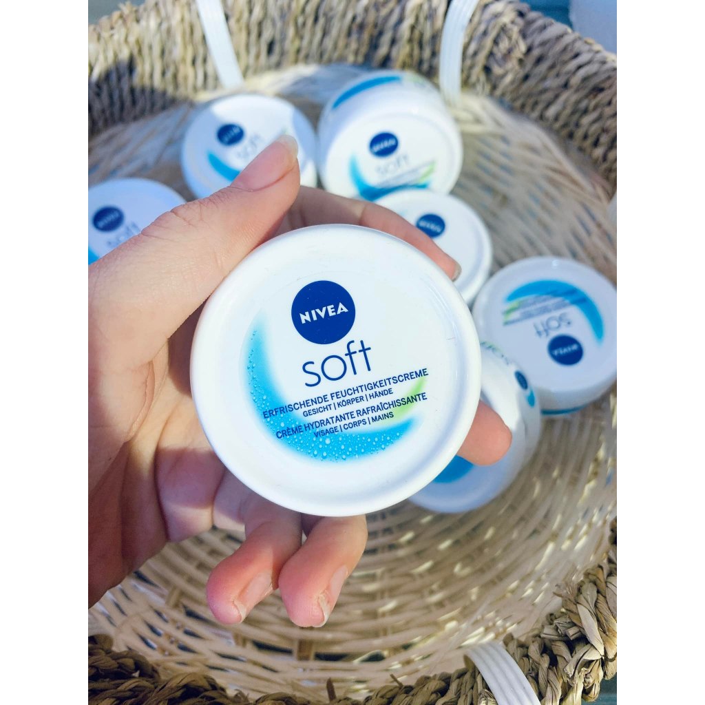 Nivea SOFT Moisturizer (New German Standard Model) - For SOFT Dry ...