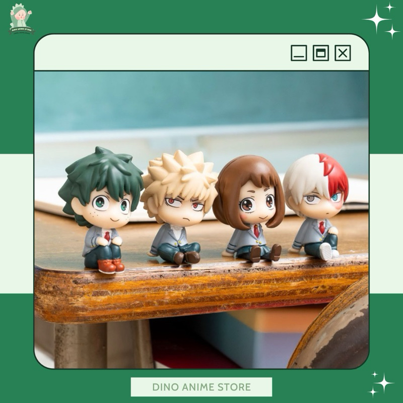 [Genuine] Mha My Hero Academia Figure/Sitting Model | Shopee Malaysia
