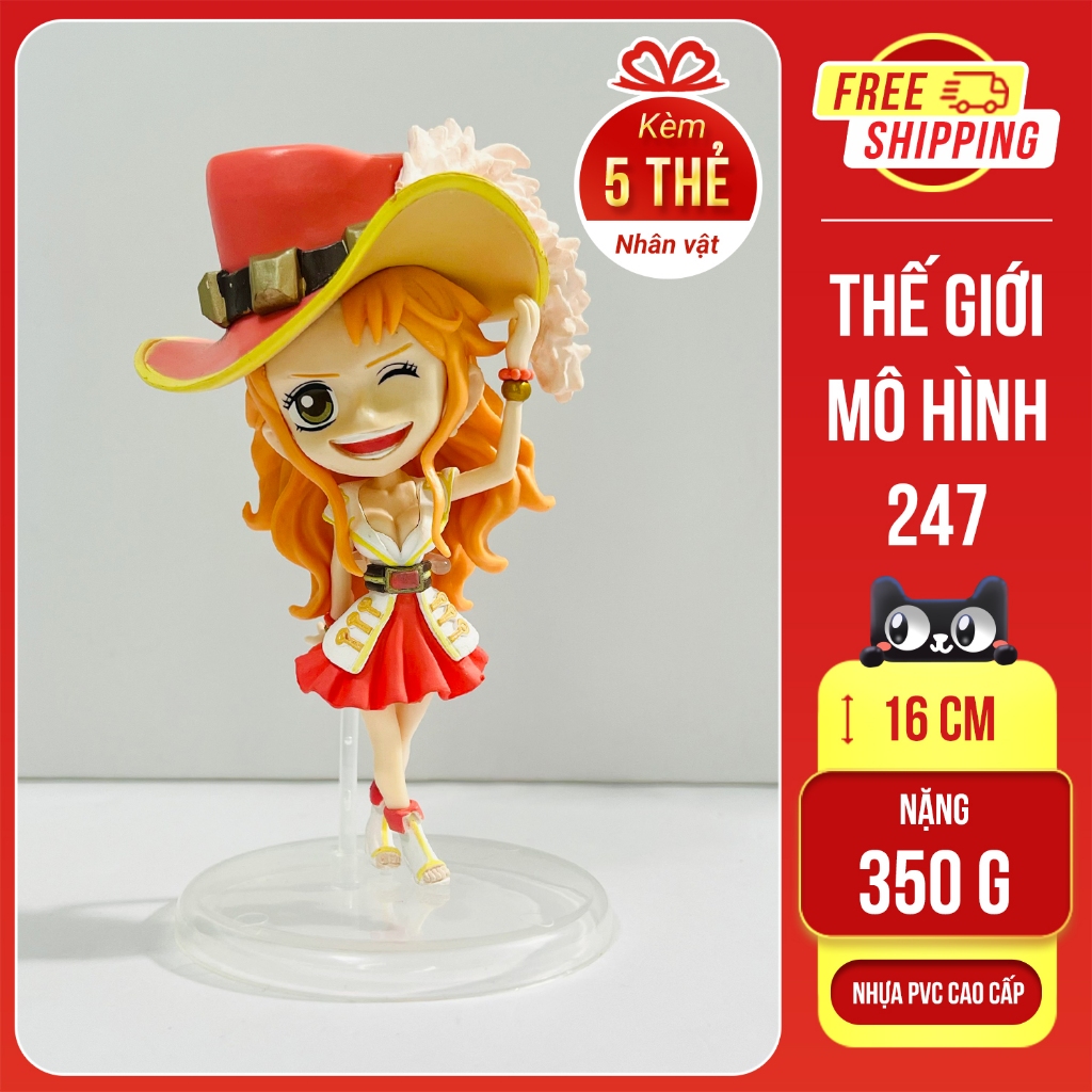 (Deluxe Version) Extremely cute and adorable One Piece Nami model ...