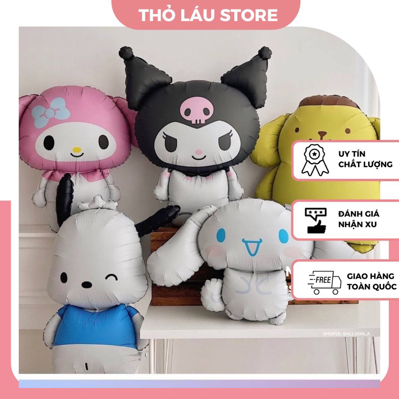 Cartoon Kuromi, Melody, Sanrio, Super Cute Black Pink Rabbit Birthday ...