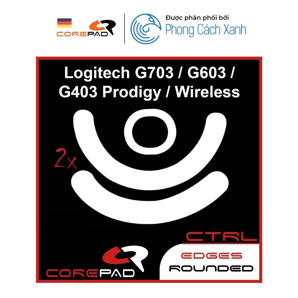 PTFE Corepad Skatez CTRL Mouse Feet for Logitech G703/Logitech G603 ...