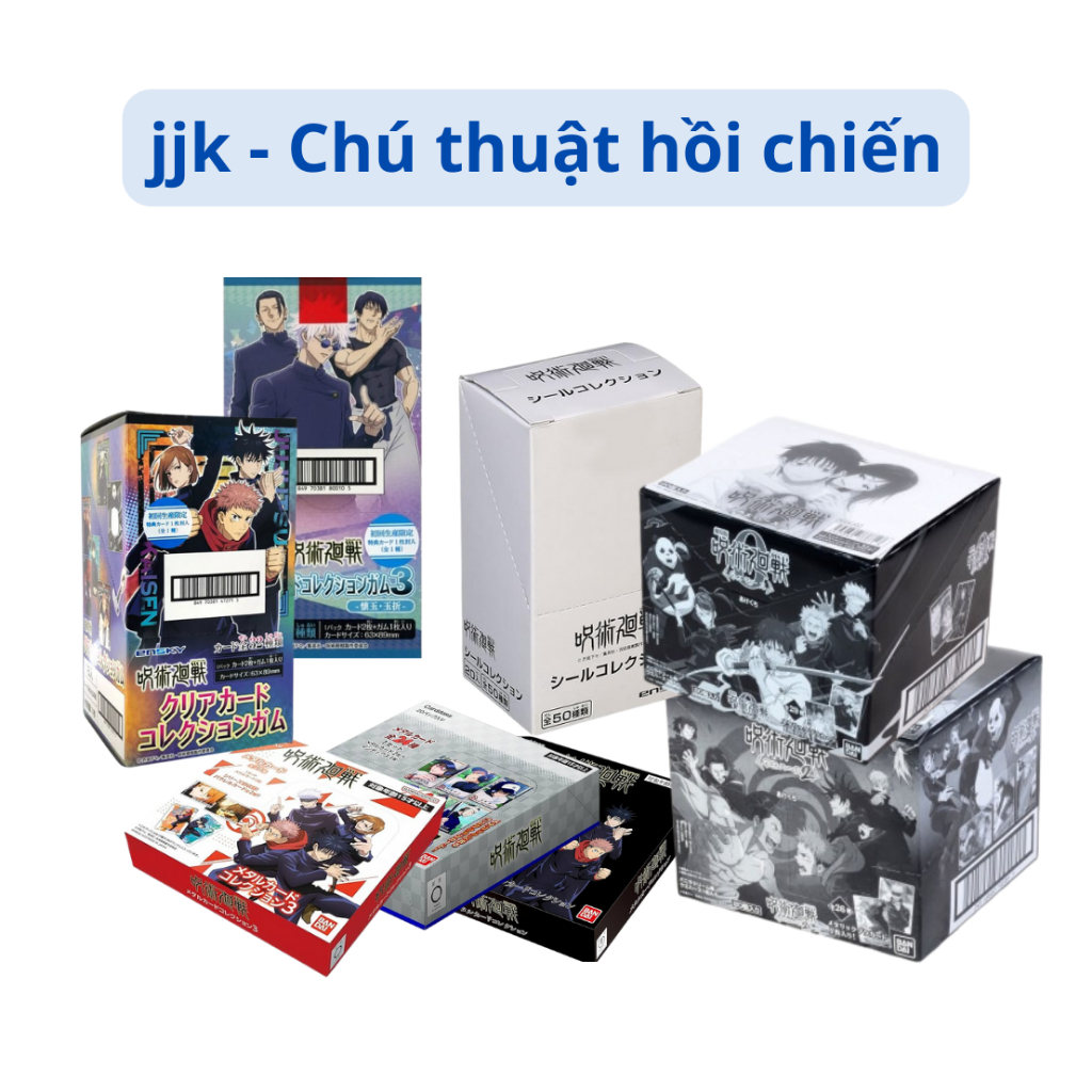 Jjk Jutsu kaisen Dignity Card Box, Recovery Technique | Shopee Malaysia