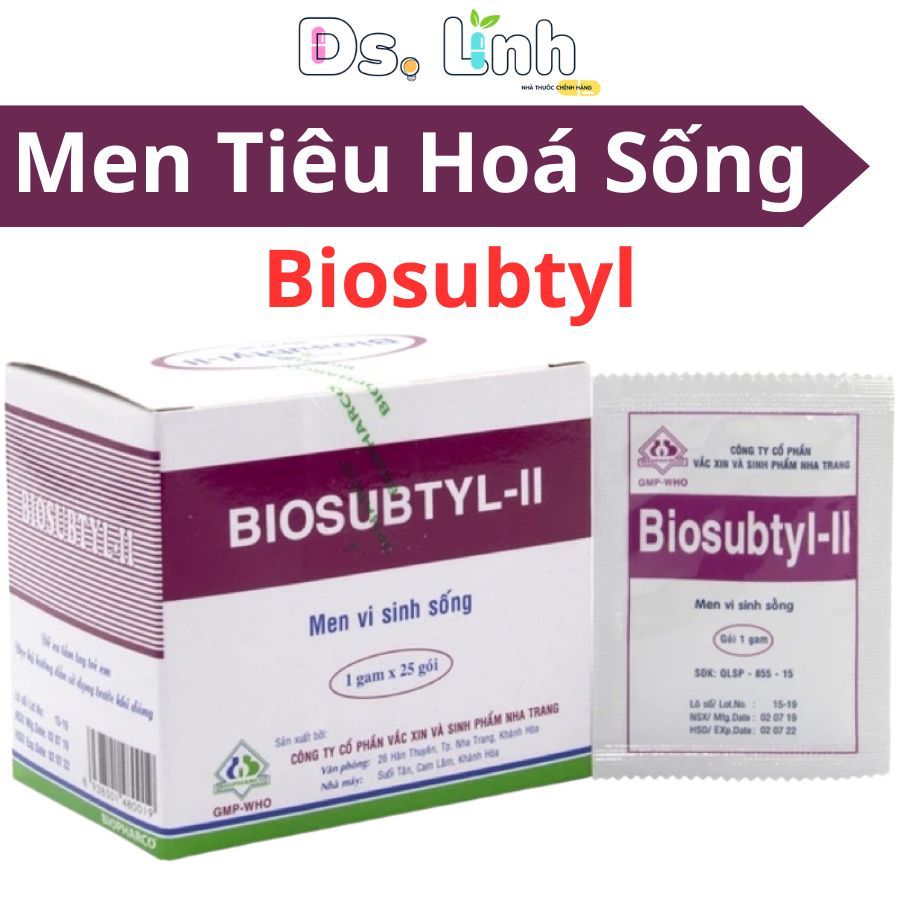 Biosubtyl DL Living Digestive Yeast - Box Of 25 Packs | Shopee Malaysia
