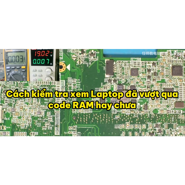 Video tutorial How to check your laptop with pass ram code or not yet ...