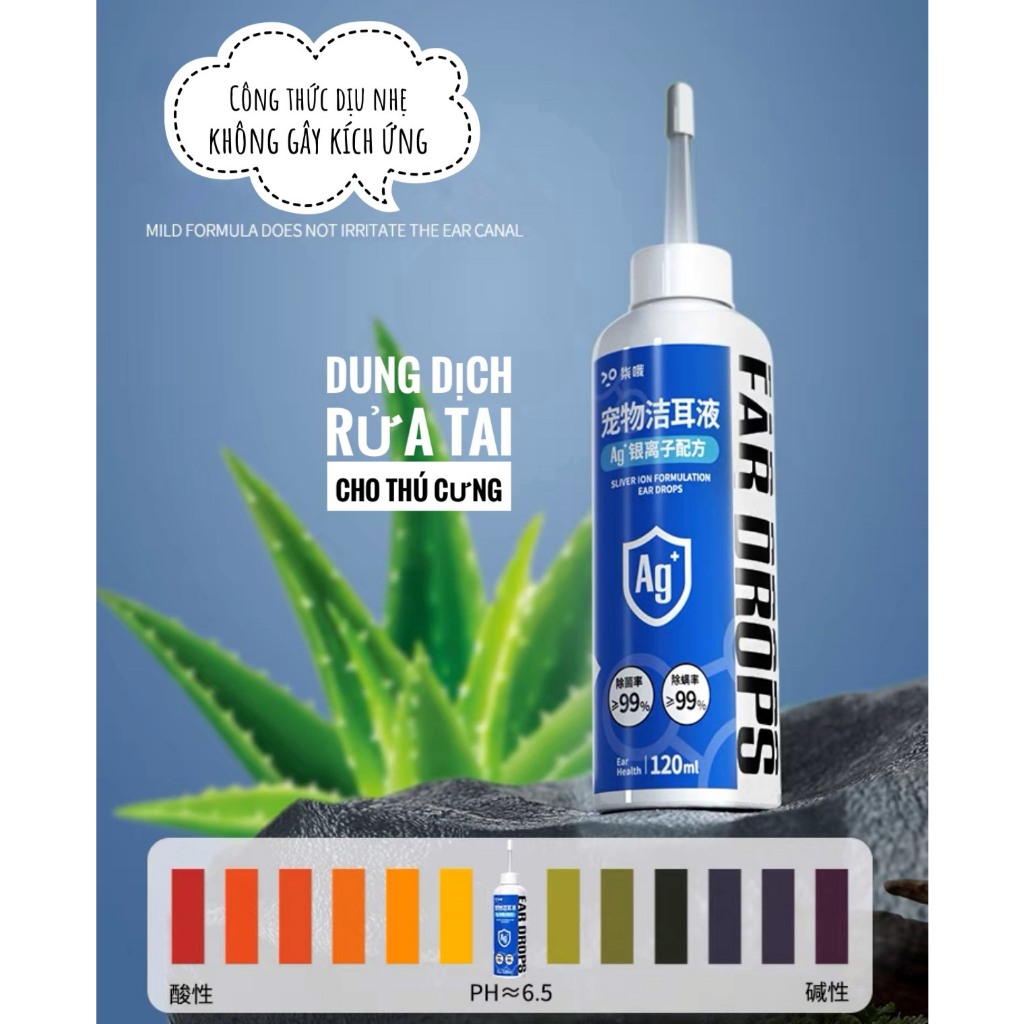 Cat Ear Drop Cleaning Big Bottle 120ml | Shopee Malaysia