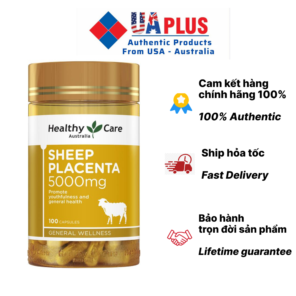 Healthy Care Sheep Placenta Sheep Placenta 5000mg From Australia 100 ...