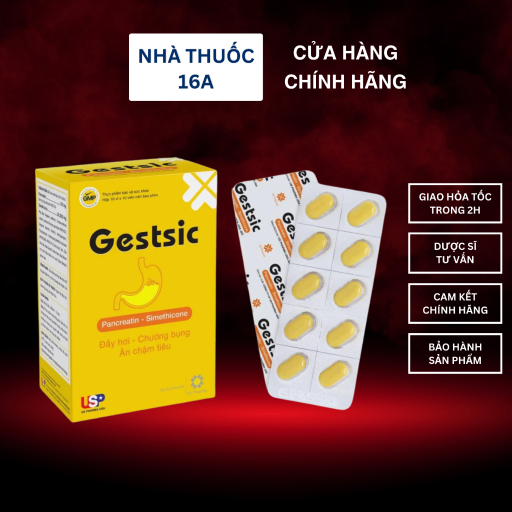 Gestsic INFLAMATION PILLS - USP PHARMACEUTICALS - COMBO 2 Blisters, 5 ...