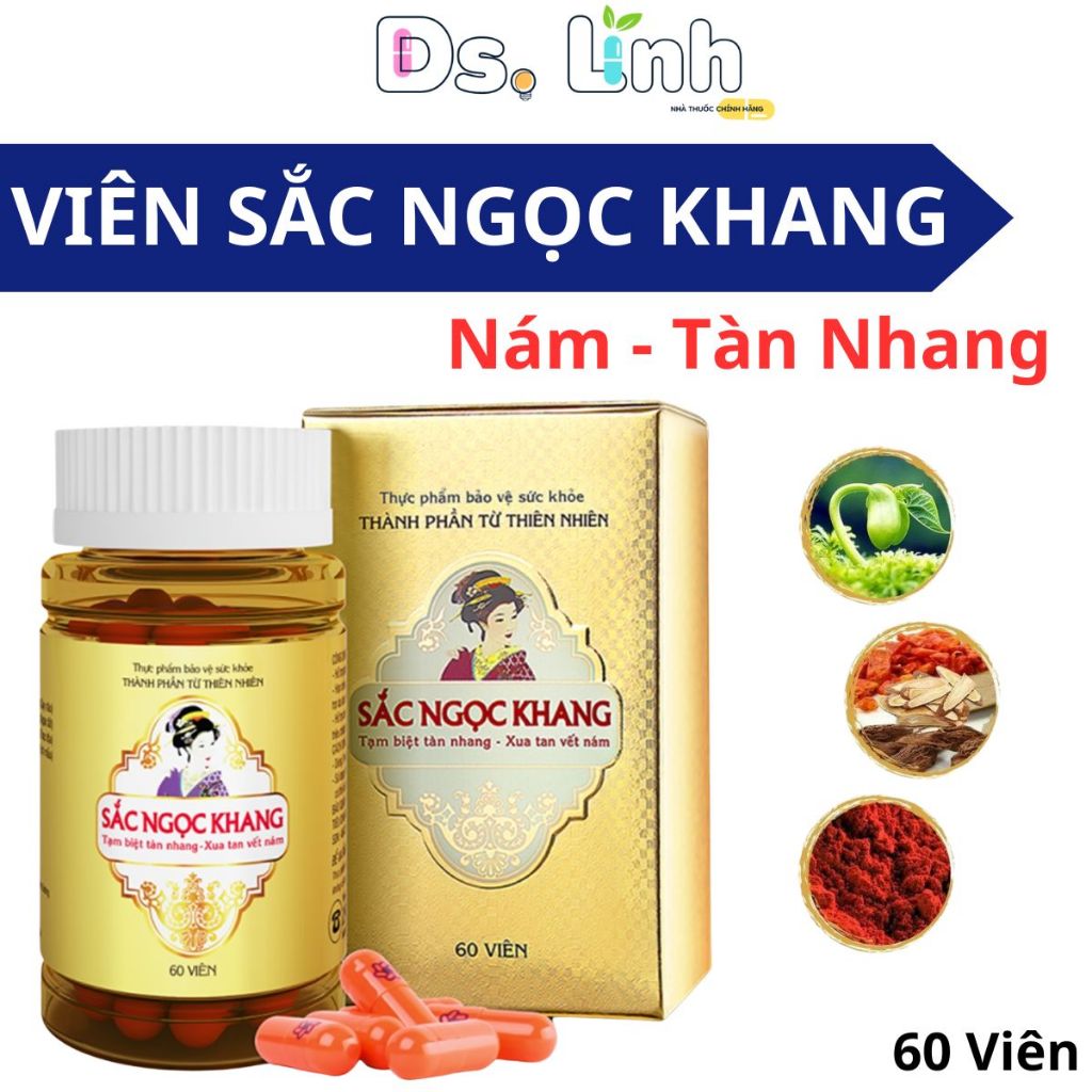 Ngoc KHANG Excellent Oral Tablets Clean Slingshotm Beautiful Skin 60 Tablets | Shopee Malaysia