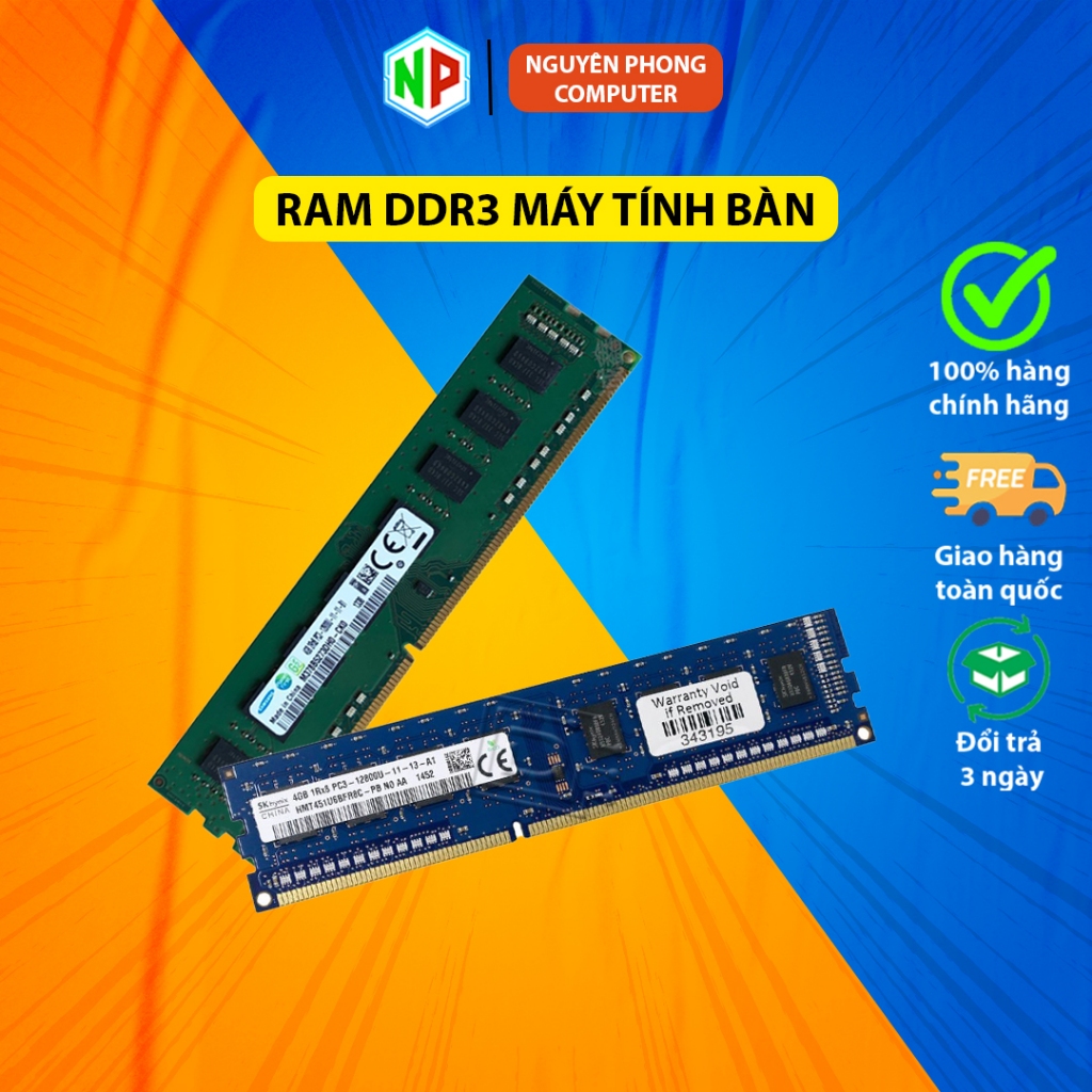 Ram DDR3 4Gb bus 1333,1600 Used for main H61, H81, B75, B85 | Shopee ...