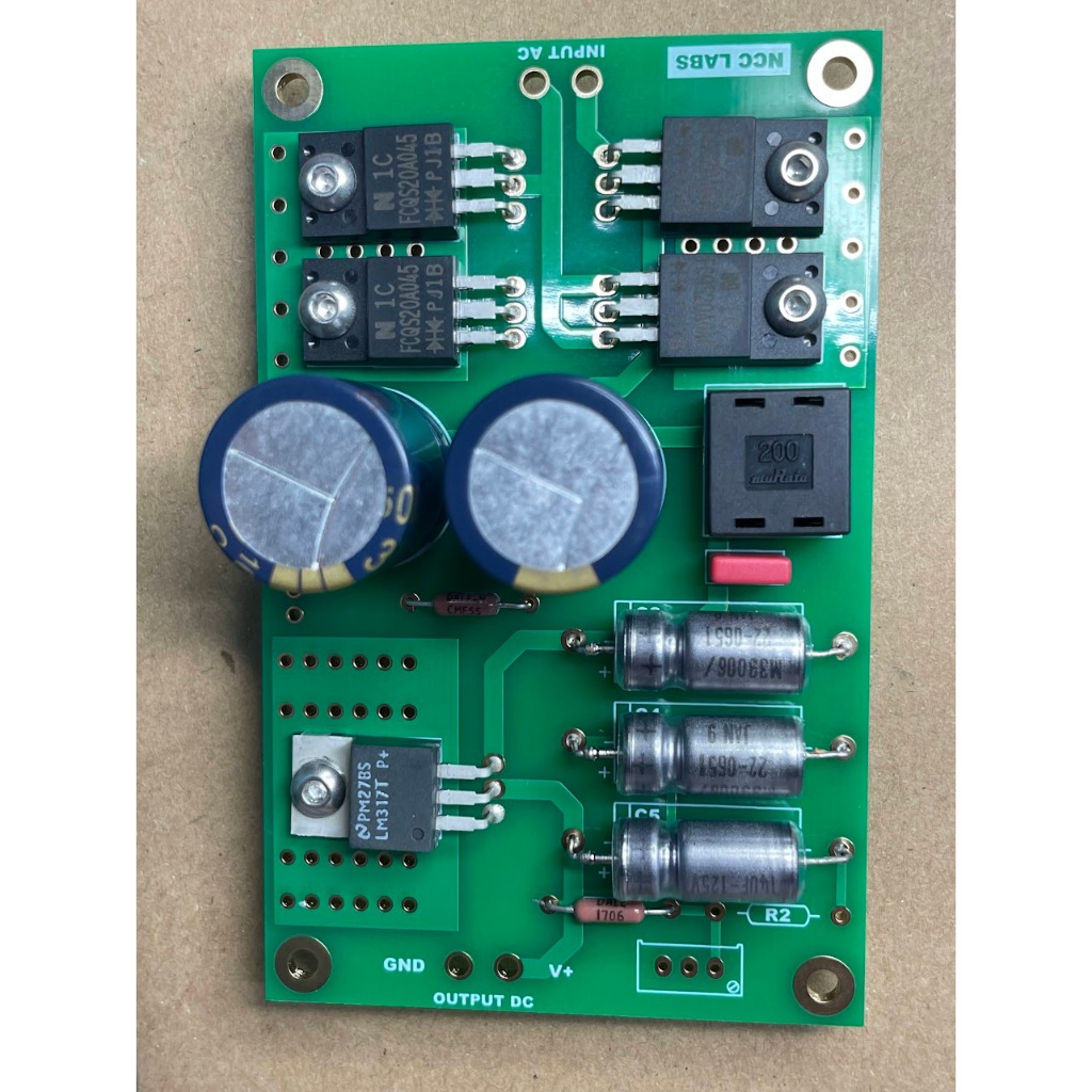 Lm317 voltage regulator circuit for Pre DAC (317-WET) | Shopee Malaysia