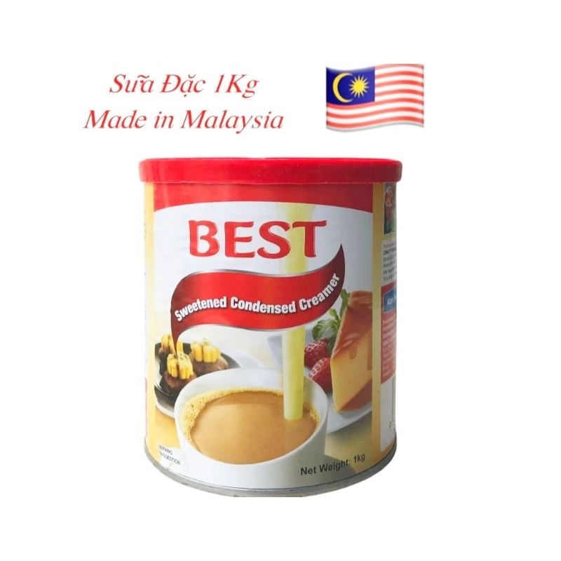 Best condensed milk large box 1kg with sugar - Made in Malaysia ...