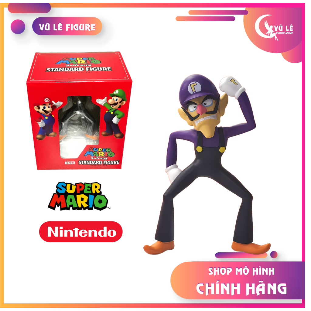 Waluigi Character Model In Super Mario Standard Genuine Japanese ...