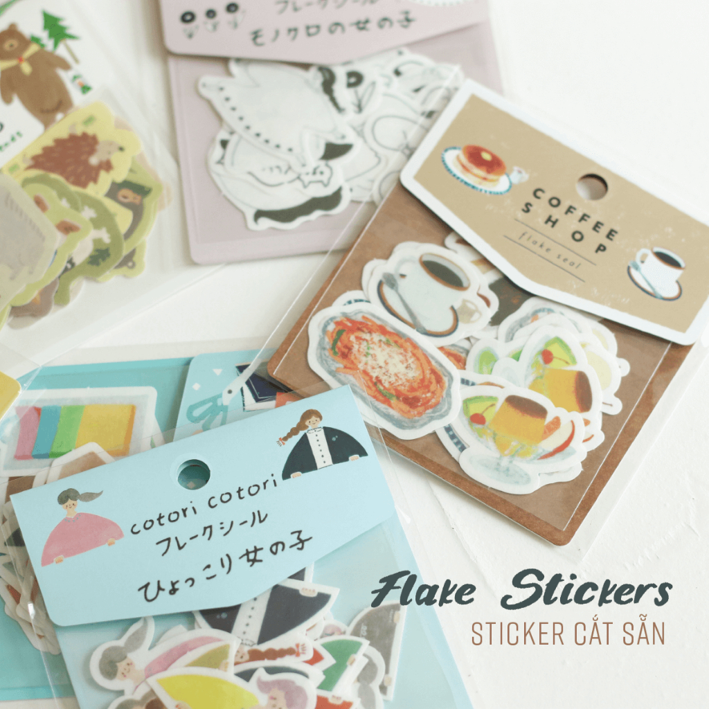 Flake Stickers with diverse themes | Genuine Japan | Shopee Malaysia Flake Stickers with diverse themes | Genuine Japan | Shopee Malaysia