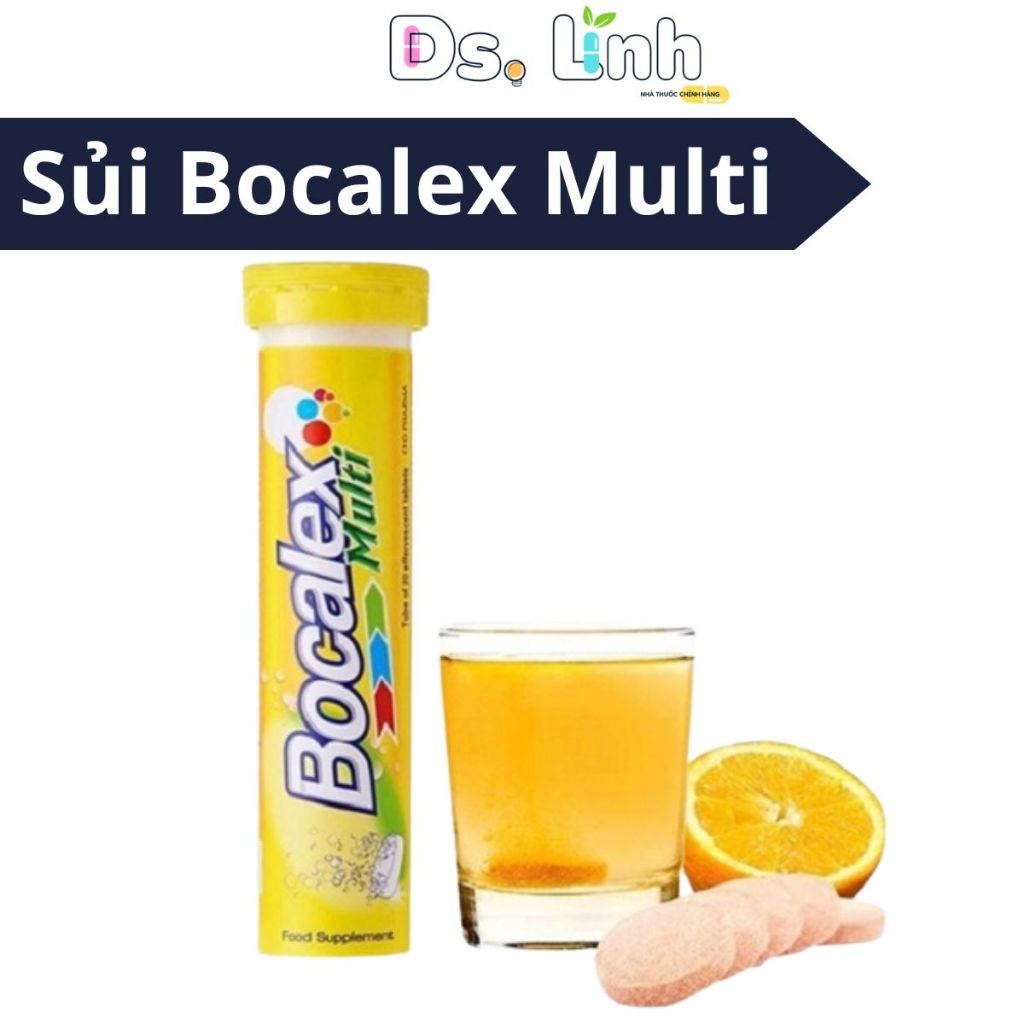 Bocalex Multi Orange Effervescent Tablets 20 capsules | Shopee Malaysia