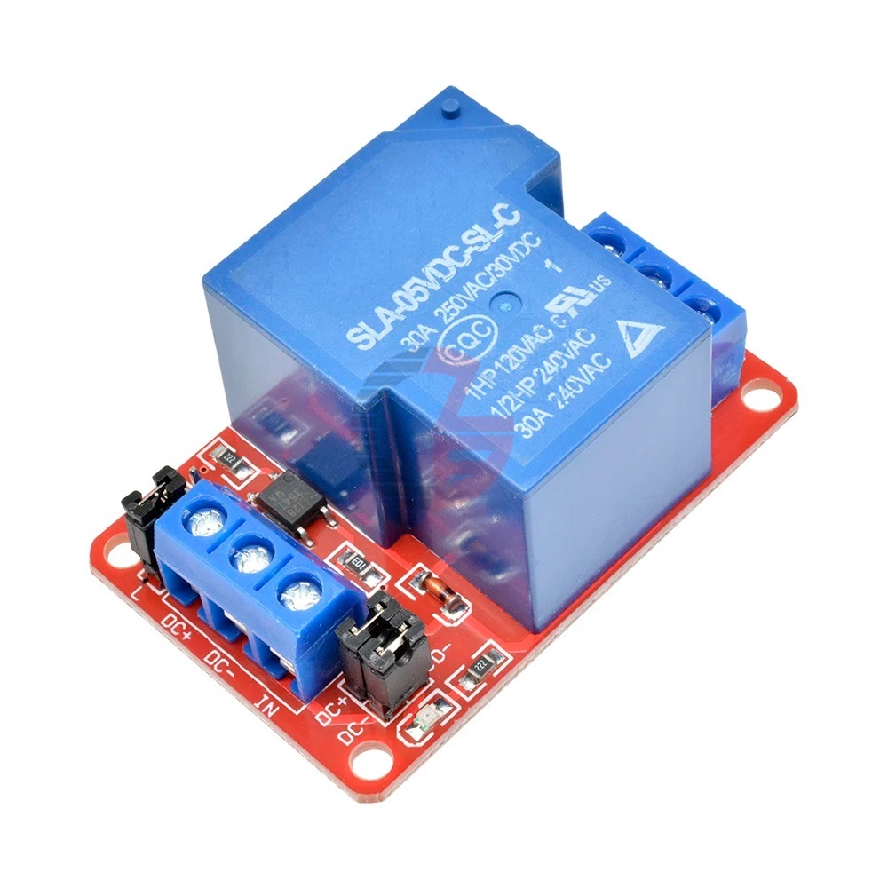 Module 1 Relay 5V - 12V 30A High/Low Level Trigger | Shopee Malaysia