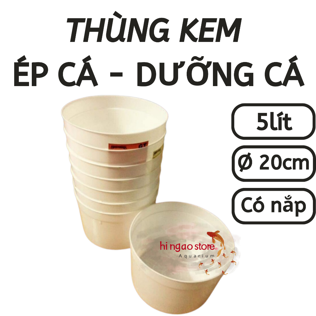 Fish juice cream box, fish conditioner, betta form (with lid ...