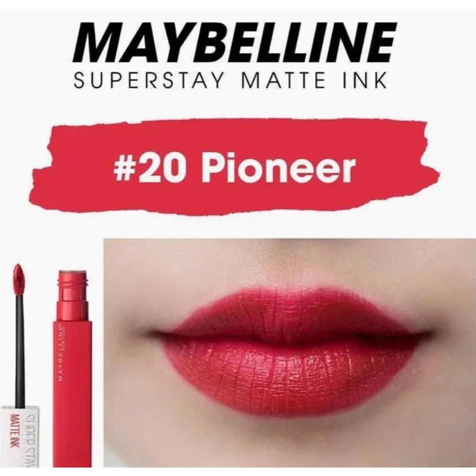 Maybelline New York Matte Ink City Edition Matte Matte, Long-Lasting Lipstick (Usa) Superstay ...