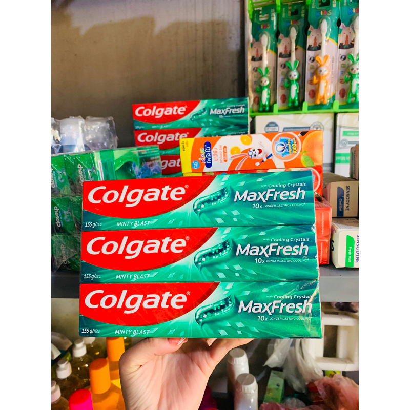 Colgate MAXFRESH TOOTHCARE THAILAND 160g | Shopee Malaysia