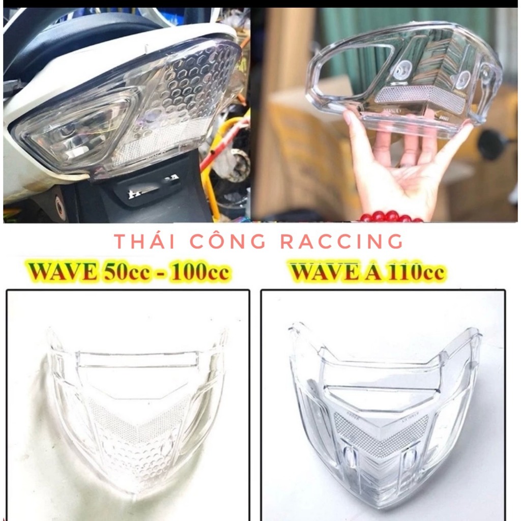 Rear Cover wave 50cc-100- 110, White wave Rear Light (Price 1 Piece ...