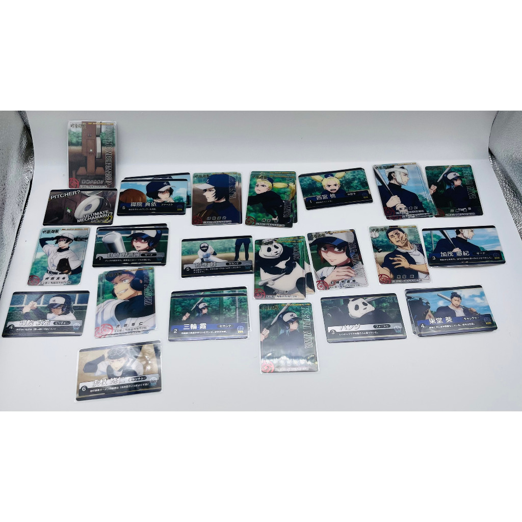 Genuine Jujutsu Kaisen baseball themed corner card, JJK No. 09 | Shopee ...