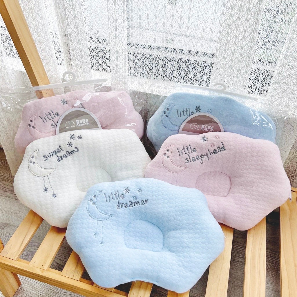 Bebe Comfort Premium Cotton Pillow Anti-Distortion and Head Recliner ...