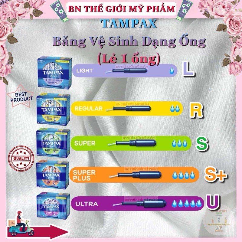 (Odd 1 Tube) TAMPAX Sanitary Napkin Full size | Shopee Malaysia