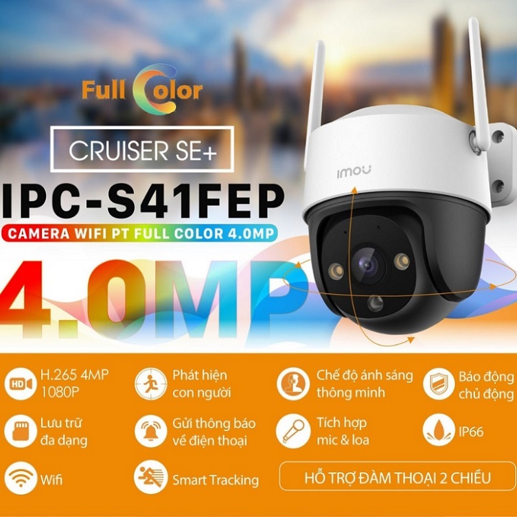 Imou CRUISER SE+ S41FEP 4MP wifi IP outdoor Camera | Shopee Malaysia