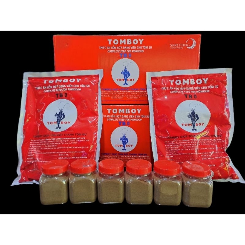 Tomboy Bran - Mixed Pellets for Shrimp and fish - Complete feed for ...