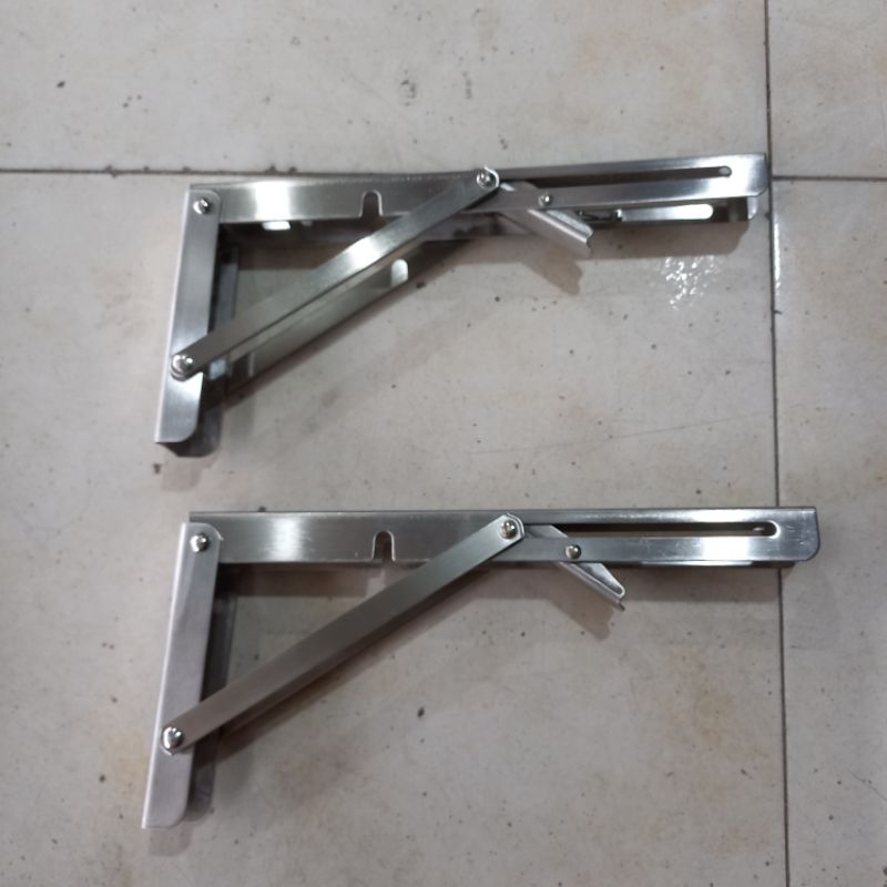 Set of 2 smart folding hinges, wall-mounted folding compass, wall ...