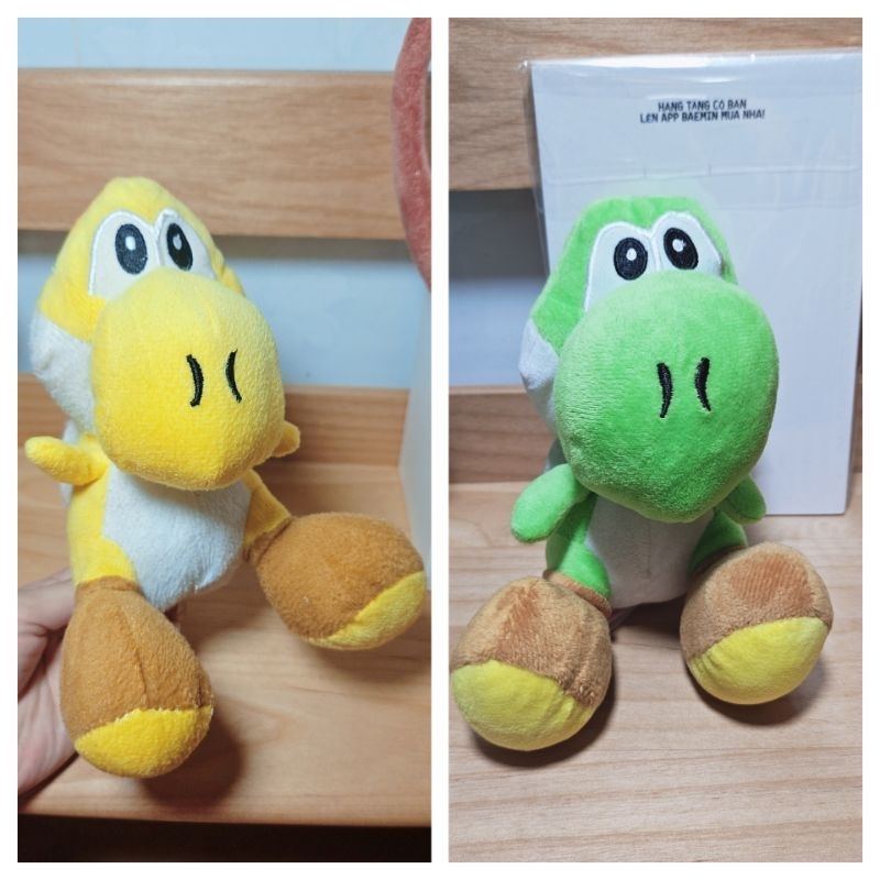 Stuffed animal/ Yoshi Dinosaur teddy bear from the game Mario | Shopee ...
