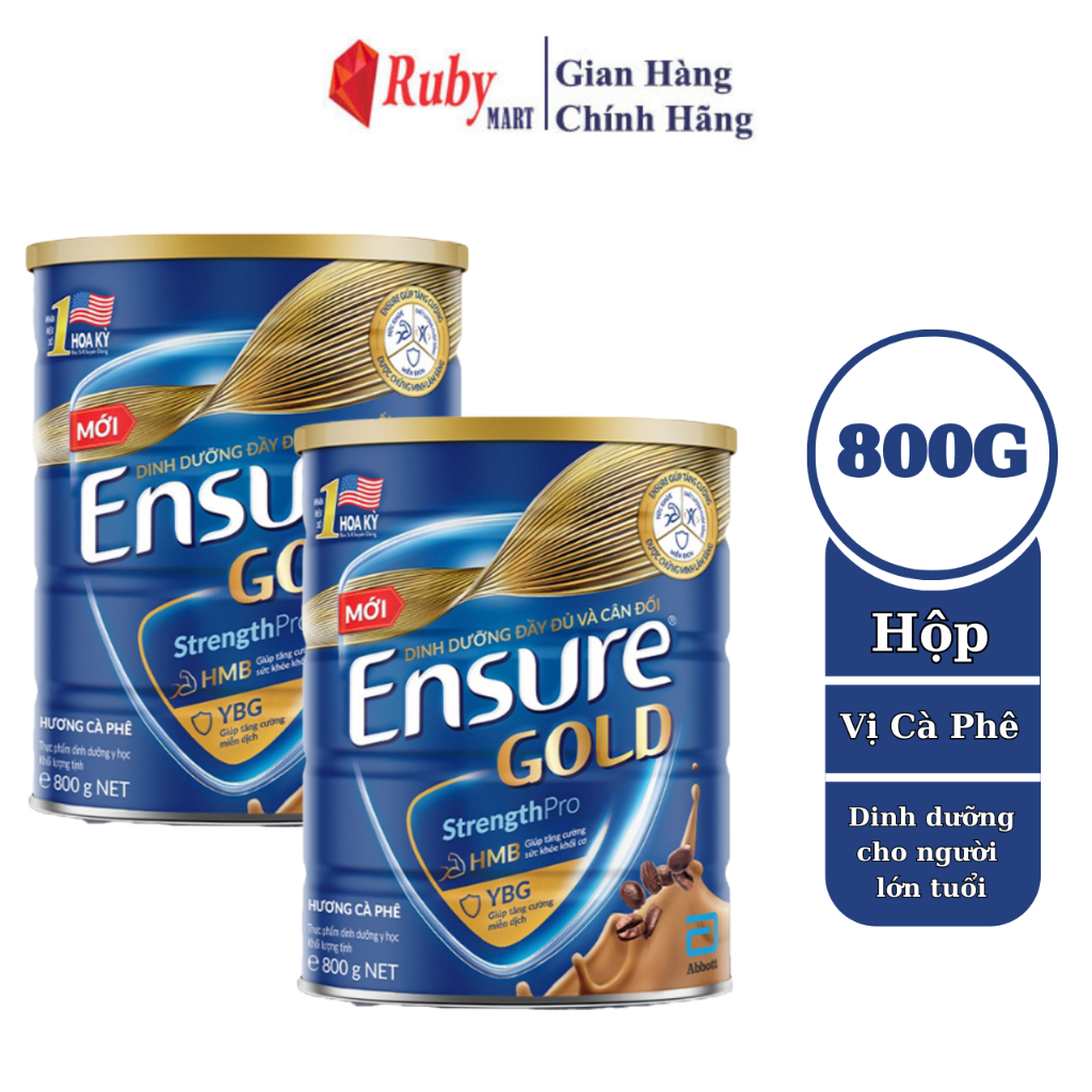 [Date August 26] Combo of 2 Ensure Gold Coffee Powdered Milk (Coffee ...