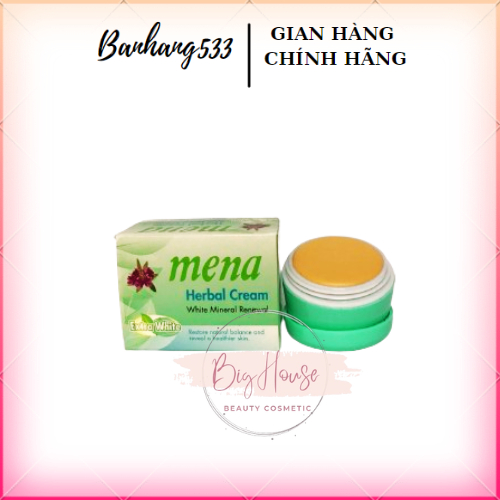 Mena Green Thai skin whitening cream 3gr | Shopee Malaysia